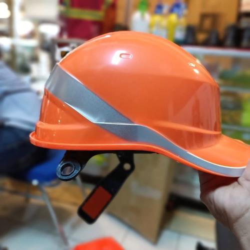 Jual Helm Proyek / Safety Helmet Delta Plus Orange - Jakarta Barat ...