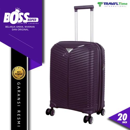 Jual Koper 20 Inch Kabin/Small TRAVEL TIME Hardacase Expand + TSA ...