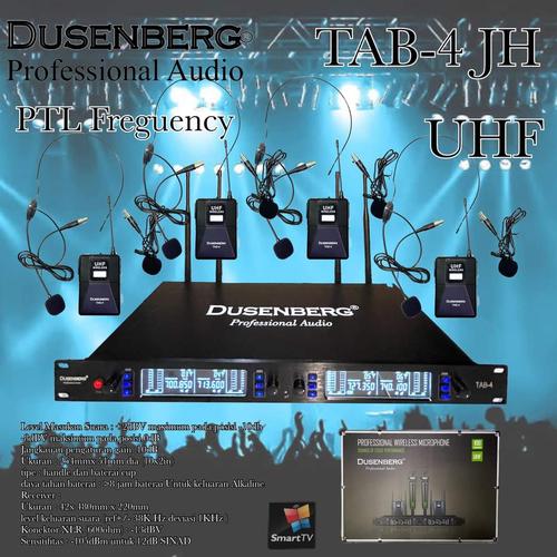 Promo mic clip on / bando wireless microphone Dusenberg TAB-4 original ...