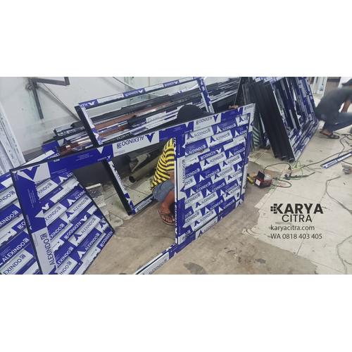 Jual Jalusi Aluminium Alexindo, Inkalum, YKK untuk Ruang Udara ...