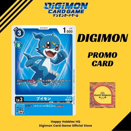Promo Digimon Card Game P-117 Veemon Promo - Kota Surabaya - Happy ...