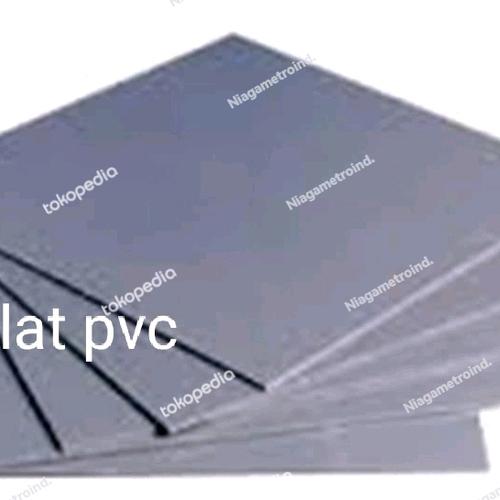Jual Plat PVC grey lembaran tebal 3 mm x 30 cm x 40 cm - Jakarta Barat ...