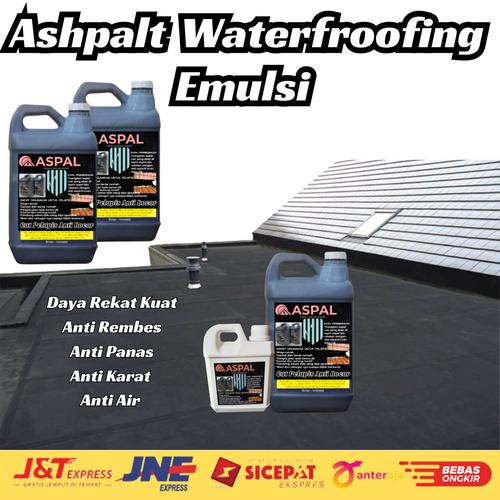 Jual Ashpalt Waterproofing Paint Pelapis Atap Anti Air Kuat Dan ...