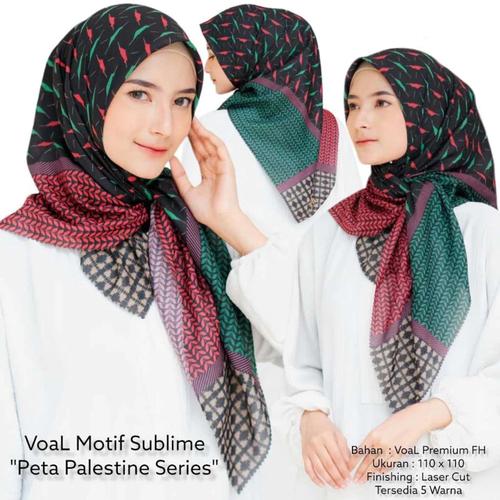 Jual Kerudung Jilbab Palestina Hijab Motif Terbaru - 5 - Jakarta Barat ...