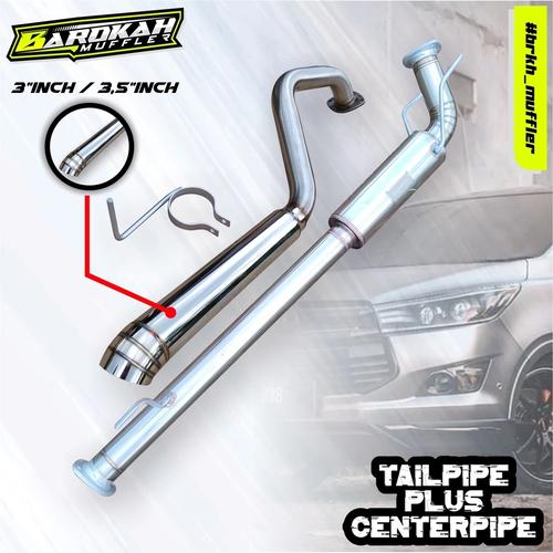 Jual TAILPIPE PLUS CENTERPIPE INNOVA FORTUNER 2KD 2GD VNT VRZ PNP ...