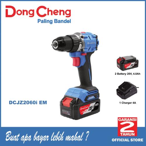 Jual DONG CHENG DCJZ2060 Cordless impact drill 13mm / DONGCHENG ...
