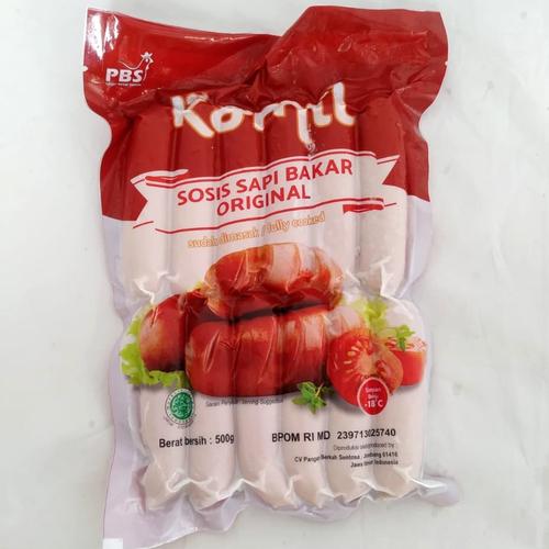 Jual Kamil Sosis Sapi Bakar Original 500 gram isi 12 pcs - Kota Malang ...