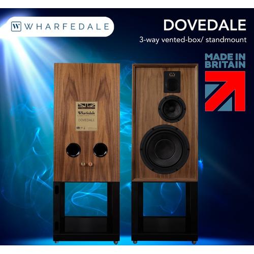 Jual Wharfedale Dovedale 3-way Speaker Vented-Box / Standmount Made In ...