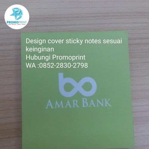 Jual Custom sticky notes I cetak sticky notes Design sesuai keinginan ...