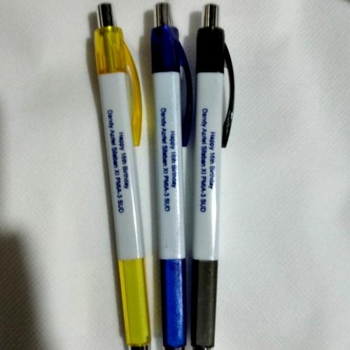 Jual Pulpen Costume/Pulpen Souvernir Free Logo/ Sablon Pulpen 1 Warna ...