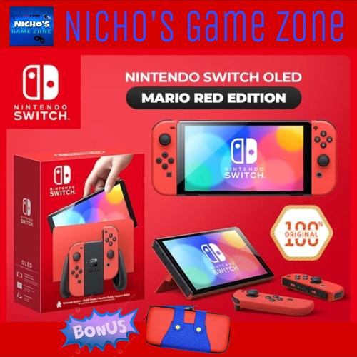 Jual Nintendo Switch OLED Model Mario Red Edition - Jakarta Pusat ...
