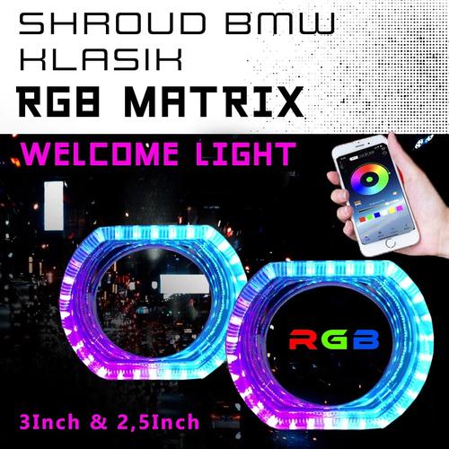 Jual SHROUD BMW KLASIK 3 INCH 2,5 INCH RGB MATRIX MERK AES - 3 INCH ...