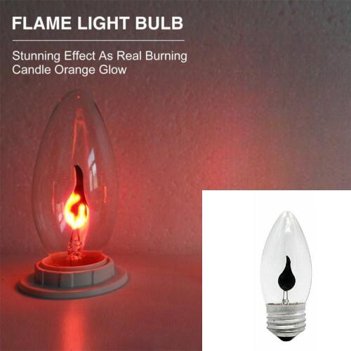 Jual Lampu Bohlam LED Api Flickering Candle Light E27 Orange 3W - P36 ...