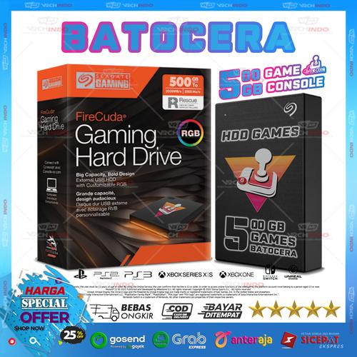 Promo 500GB Hardisk External Games Batocera - All in One Console ...