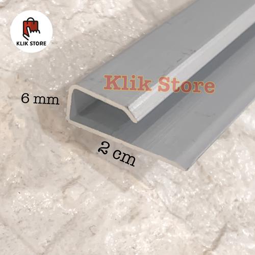 Jual Lis Pancing 1 inch Aluminium / Lis Jepit // PER BATANG = 6 meter ...