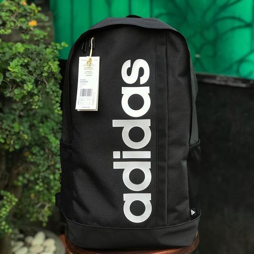 Jual Adidas Linear Backpack Black BNWT ORIGINAL BARANG RESMI STORE ...