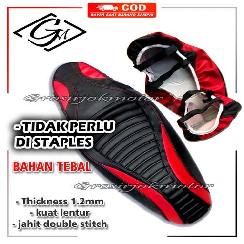 Jual SARUNG JOK MOTOR LIPAN TALI KARET -SCOOPY/VARIO/BEAT/NMAX/PCX ...