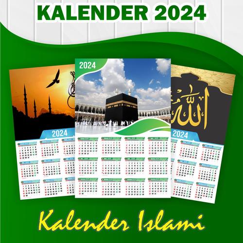 Jual Kalender 2024 Edisi Islami Kalender Dinding Islami Keren Eksklusif ...