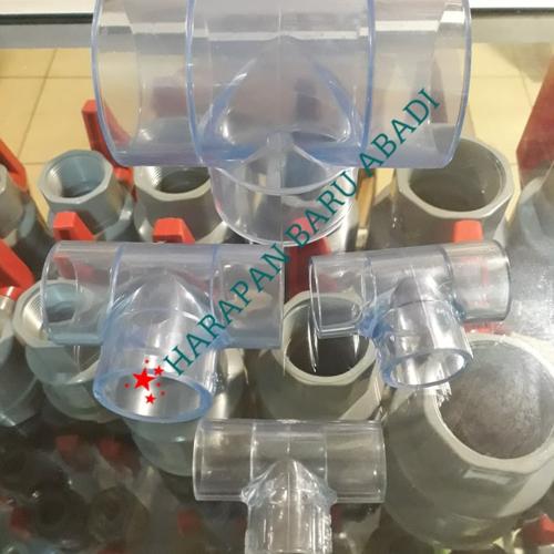 Jual Tee PVC Bening Transparan 3" inch / Tee PVC Clear - Jakarta Barat ...