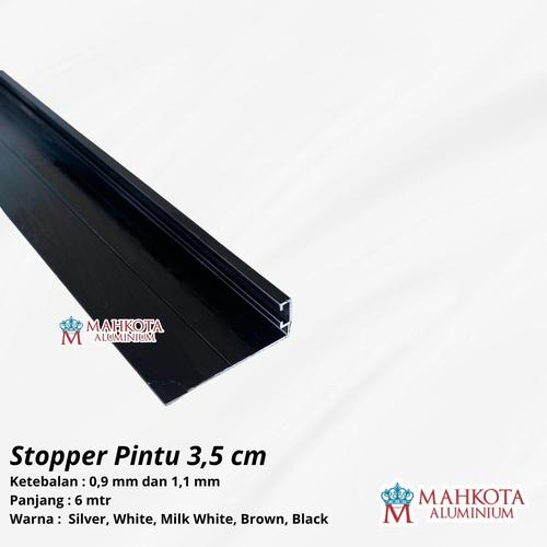 Jual Stopper Pintu Aluminium 3,5 cm (Tatapan Kecil Pintu Aluminium ...