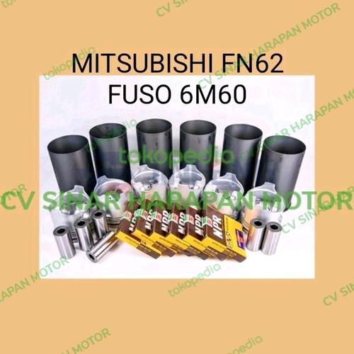Jual LINER FUSO 6M60 BORING MITSUBISHI FN62 FUSO 6M60 BORING LINER SET ...