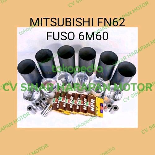Jual BORING LINER FN62 MITSUBISHI FUSO 6M60 LINER KIT FURING NPR JEPANG ...
