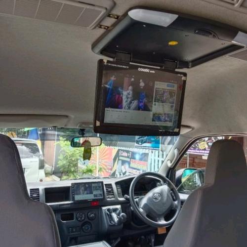 Jual terlaris tv plafon mobil 15inch untuk elf atau bus layar audio ...
