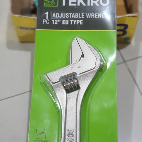 Jual KUNCI INGGRIS TEKIRO 12" KUNCI BACO ADJUSTABLE WRENCH TEKIRO 12 ...