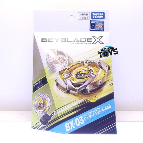 Jual Beyblade X BX-03 Wizardarrow 4-80B Takara Tomy Wizard Arrow Starter - Jakarta Utara ...