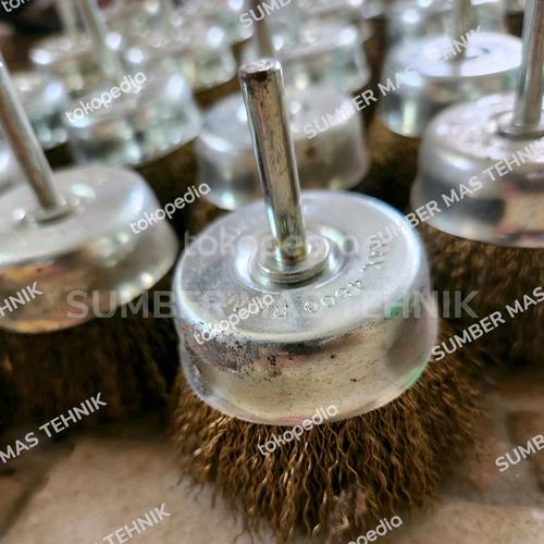 Jual sikat kawat kuninga union scp30 sikat tangkai sikat bor sikat scp ...