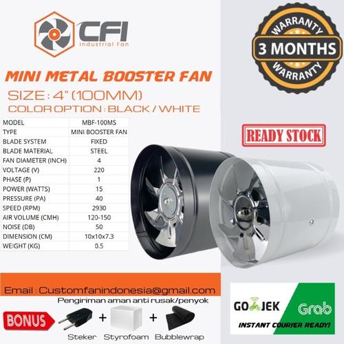 Jual 4" Inch mini Inline Fan/Booster Fan/Air Duct Fan/Exhaust Fan ...