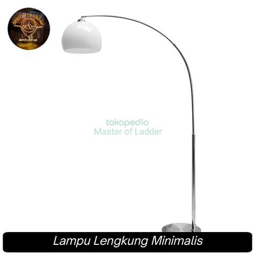 Jual Lampu Lengkung lantai ESTETIK Minimalis Arch Putih - Kota Surabaya ...
