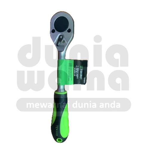 Jual TEKIRO SC-RH0559 Ratchet Handle 1/2 x 10 Inch Gagang Kunci Sok ...
