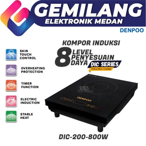 Jual KOMPOR INDUKSI LISTRIK DENPOO LOW WATT DIC 200-800 - DIC200-1000 ...