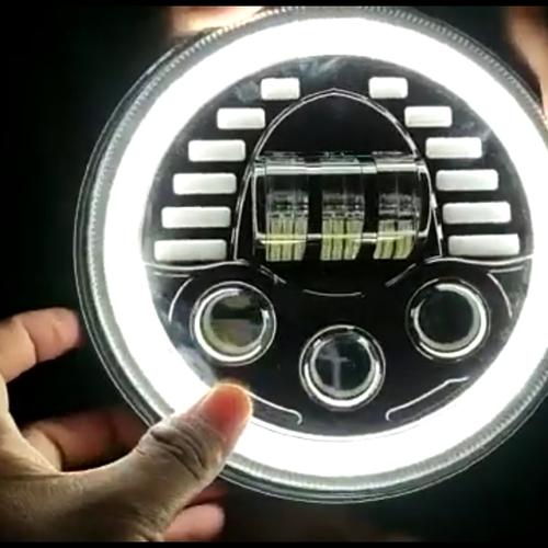 Jual Lampu LED Daymaker bulat 7 inch Jimny katana pnp lampu headlamp ...