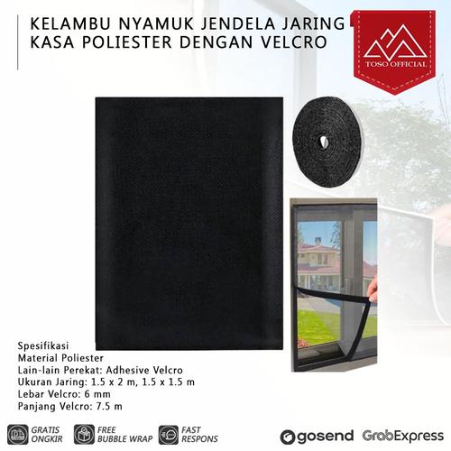 Jual Gorden Jendela Jaring Pelindung Anti Nyamuk Serangga Tirai Jendela ...