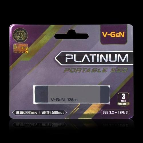 Jual NEW SSD EXTERNAL PORTABLE VGEN NVME V-GEN 128GB RESMI USB3.2+USB ...