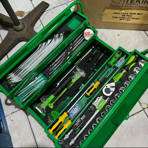 Jual TOOLBOX / TOOL BOX KIT SET MECHANIC TOOL KIT SET 66PCS 66 PCS ...
