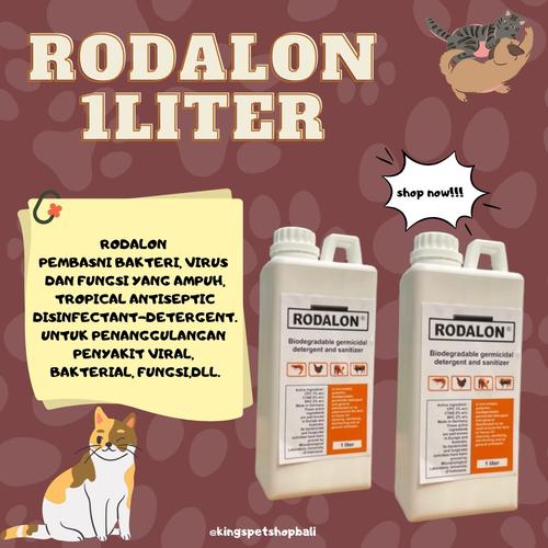 Jual Disinfektan untuk Hewan/ Pembasmi Bakteri / RODALON 1LITER - TANPA ...