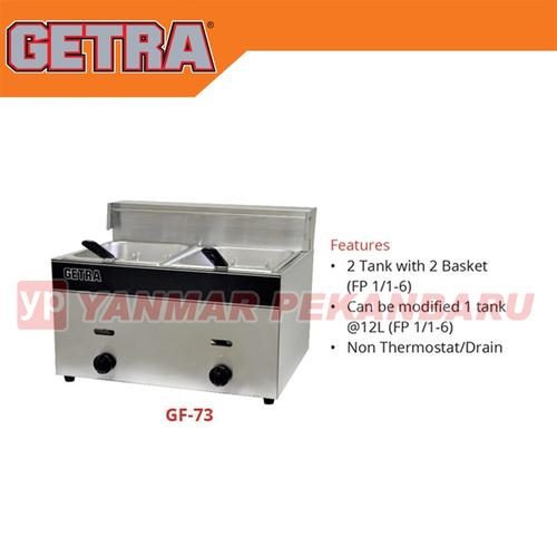 Jual Penggorengan 2 Tungku Gas Deep Fryer GF 73 GETRA - Kota Pekanbaru ...