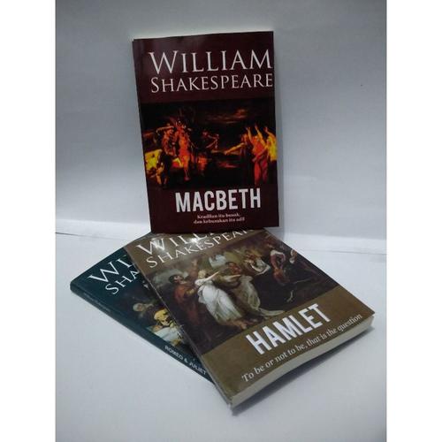 Jual Paket 3 Buku Romeo Juliet - Machbeth - Hamlet - William ...