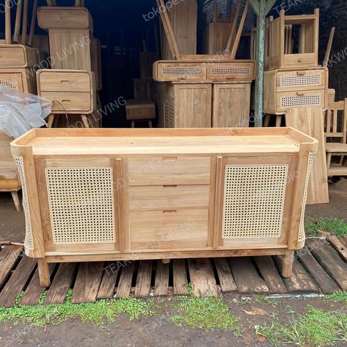 Jual Kabinet Buffet Kayu Jati Kabinet Serbaguna Buffet Tv Meja Tv - Kab ...