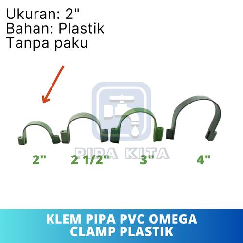 Jual Klem Clamp Pipa PVC 2 INCH Arrow Plastik 2 Dim - Kota Surabaya ...