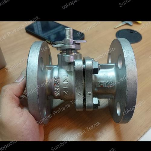 Jual Ball Valve Kitz SS304 Flange JIS 10K 1" inch ( DN 25 ) - Jakarta Barat - Sumber Perkasa ...