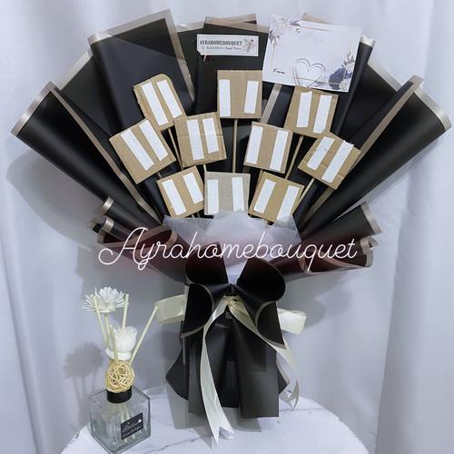 Jual [KOPI] Kerangka Bouquet Bucket Buket Kopi Foto Snack Barang ...