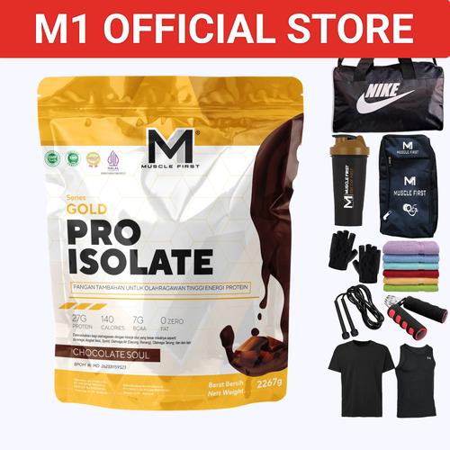 Jual Muscle First Gold Pro Isolate 5lbs 64serving Suplemen Fitness Whey ...
