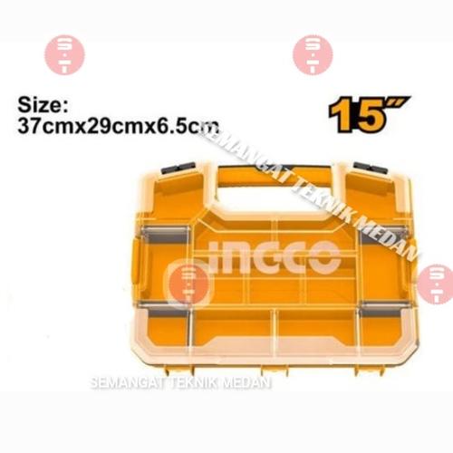Jual TOOL BOX KOTAK PERKAKAS KECIL MINI MUR BAUT PLASTIK 15" INGCO ...