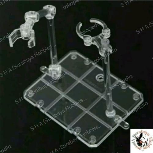 Jual Action Base Stand Base RG HG SD SDCS MGSD Figma SHF SIC Figure ...