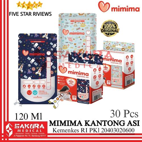 Jual Mimima Kantong Asi -120ml /30pcs - Kota Bandung - Toko Sakura ...