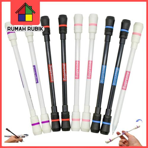 Jual Mainan Pulpen Spinning Pen Pemula Fidget Toys Warna Anti Stress ...